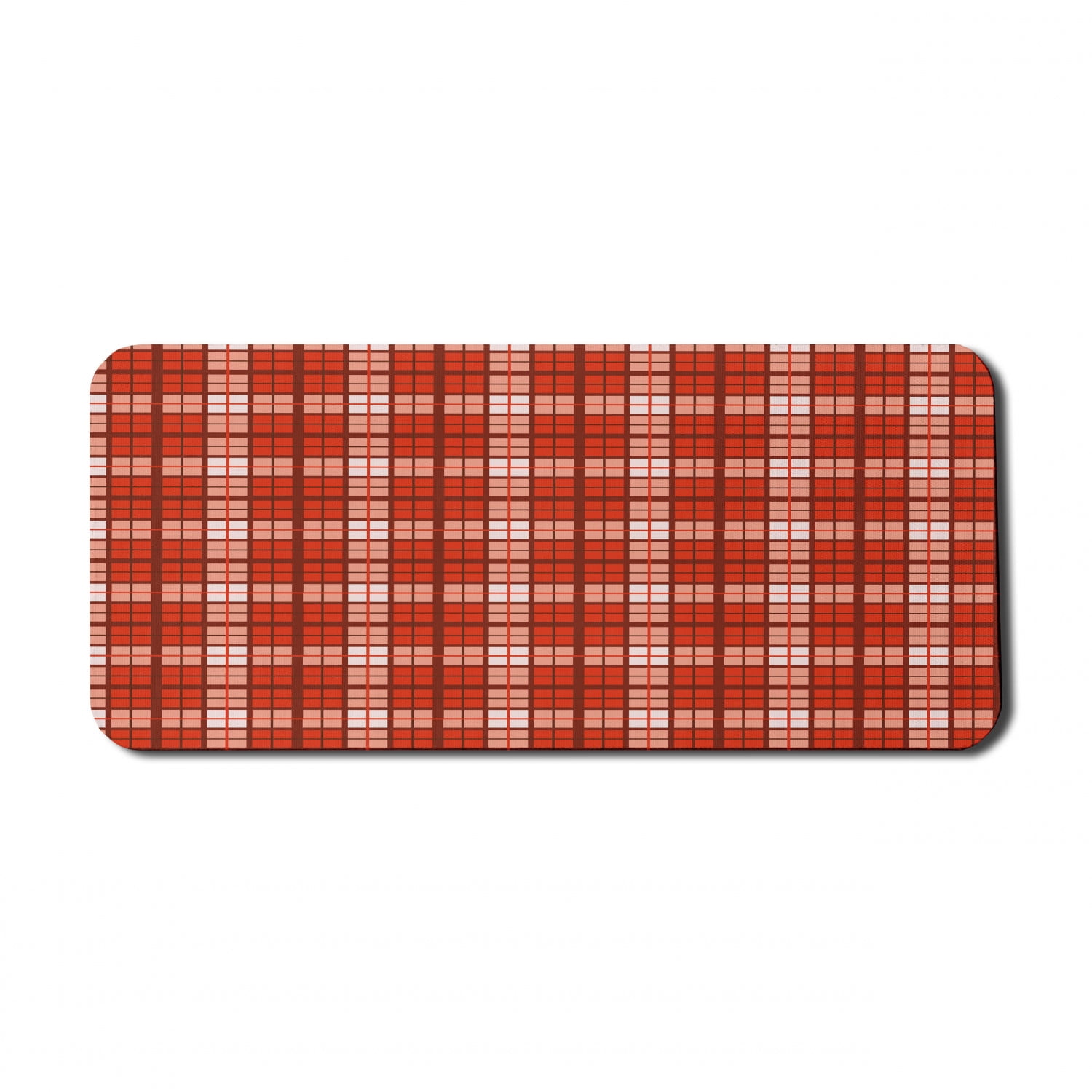 Plaid Computer Mouse Pad, Tartan Pattern with Grid Style Vintage ...