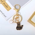 4 Pcs Cute Cat Piano Musical Note Keychains Music Symbol Key Rings ...