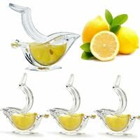 4 Individual Lemon Press, Lemon Squeezer Manual Citrus Squeezer ...