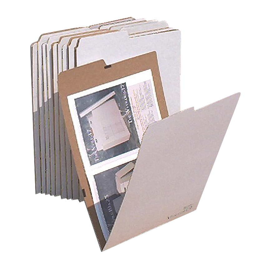 AOS Flat File Storage Folders - Stores Flat Items up to 12"x18", Pack ...