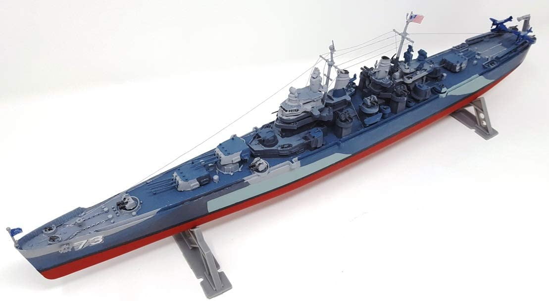 Buy USS Pittsburgh CA-72 Heavy Cruiser Plastic Model Kit Famous Ship 1/ ...