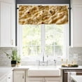 Burritos Food Kitchen Curtains Valance and Tier Set Pancake Noodle ...
