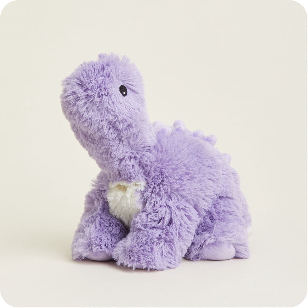 Intelex CP-DIN-3 Purple Long Neck Dinosaur Warmies, 13-Inch Height ...