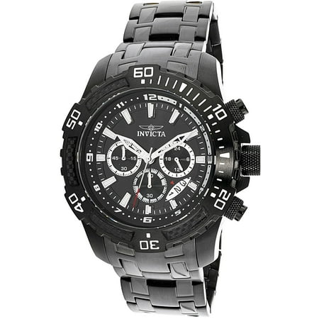 Invicta Men's Pro Diver 24858 Black Stainless-Steel Plated Quartz Dress ...