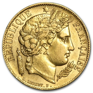 1878-A France Gold 20 Francs Lucky Angel BU - Walmart.com