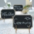 Efavormart 10 Pack 3"x4" Chalkboard Table Sign Set Includes Table ...