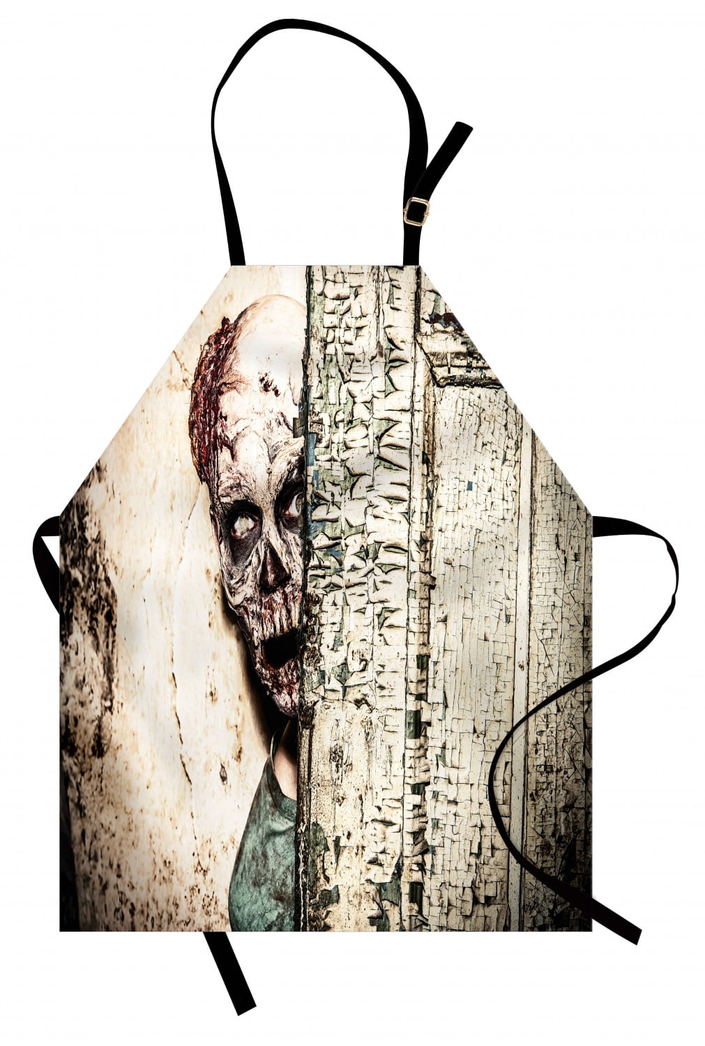 Zombie Apron Dead Man in Abandoned Old House Hell Style Mystery Blood ...