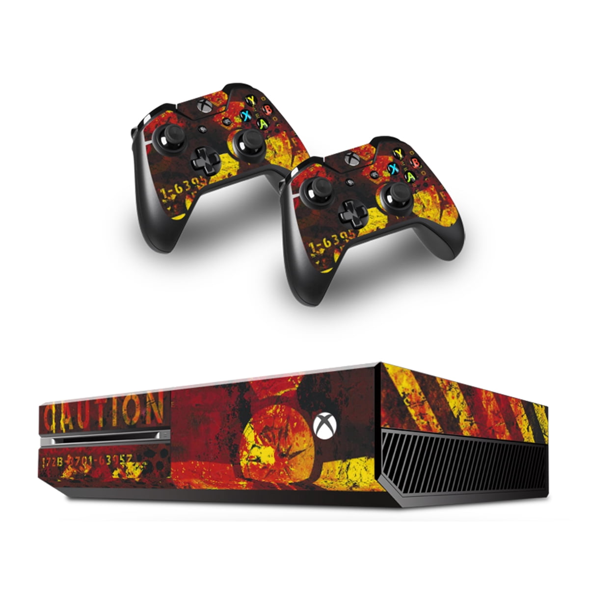 Vinyl Decal Protective Skin Cover Sticker for Xbox One Console and 2 ...