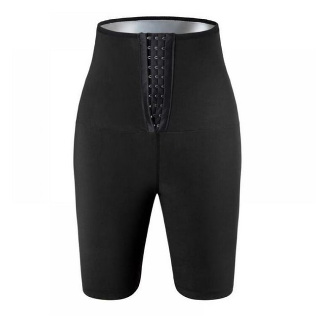 Women Sauna Leggings Sweat Pants High Waist Slimming Hot Thermo
