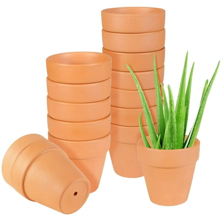 Clay Pots, 3 inch Clay Pots for Plants Mini Cute Garden Pots Succulent ...