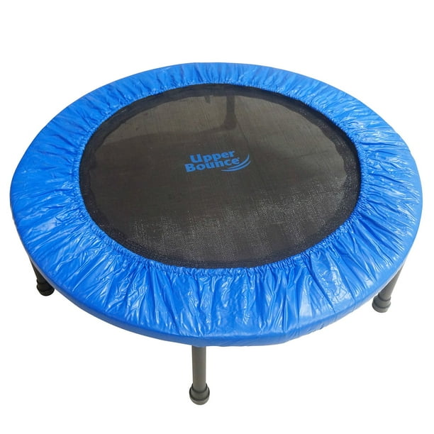 Upper Bounce 36 In Two Way Foldable Rebounder Trampoline With Carry On