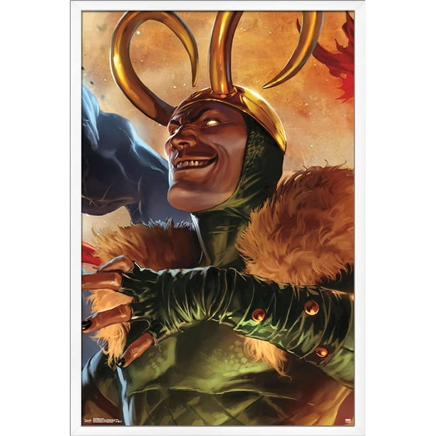 Marvel Comics - Loki - Siege Cover #1 Wall Poster, 22.375" x 34 ...