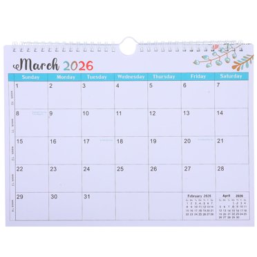 Low Vision Print Calendar- 2025 - Walmart.com