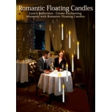 15PCS JVMU Levitating Flameless Candles, Remote, Warm Light For Parties ...