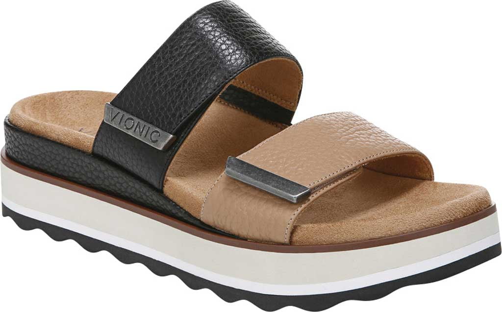 Vionic Women's Phoenix Brandie Slide Platform Sandal- Supportive Slip ...