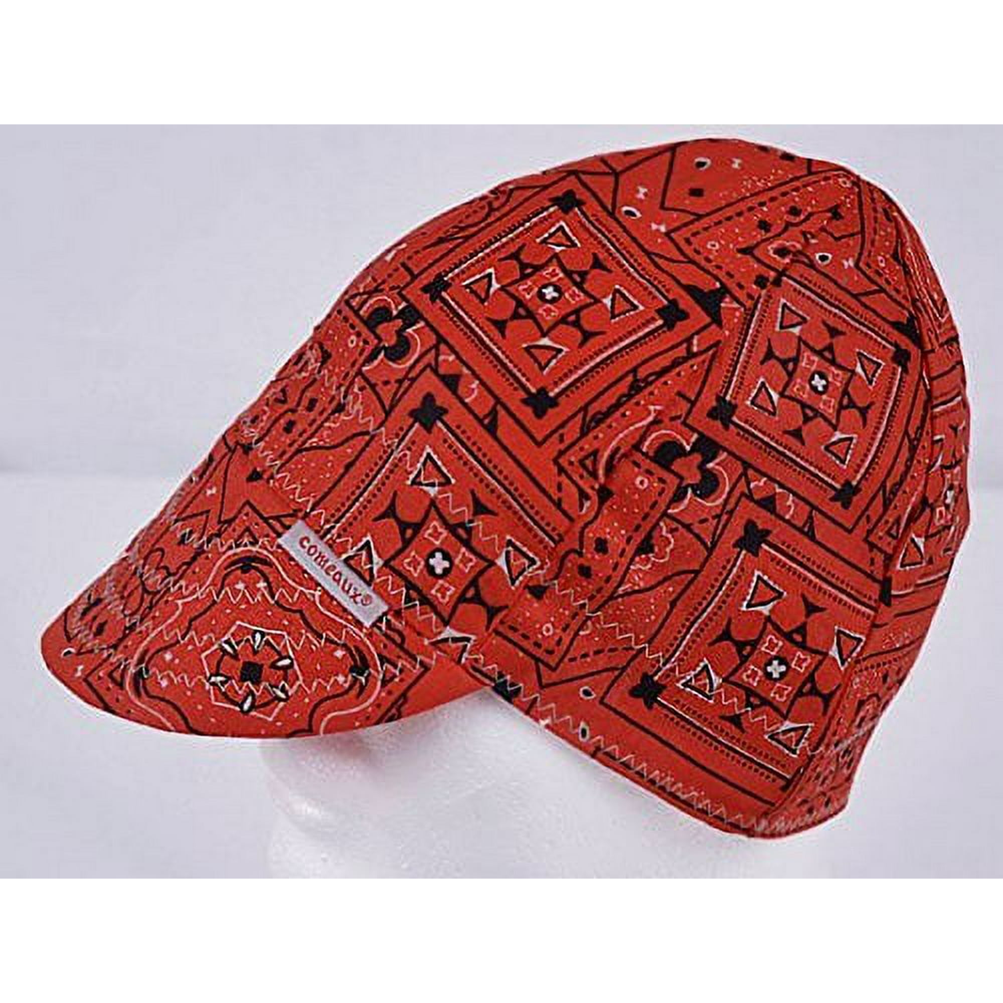 Click here for Comeaux Caps Reversible Welding Cap Red Bandana Si... prices