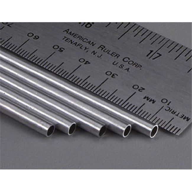 K & S Precision Metals 0.16 in. OD x 36 in. Round Aluminum Tube - Walmart.com