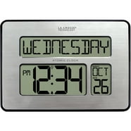 9-inch Timex Digital Atomic Clock with Temperature and Date - Walmart.com