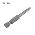 Uxcell T20 Magnetic Security Star 5 Point Torx Screwdriver Bit 1/4" Hex ...