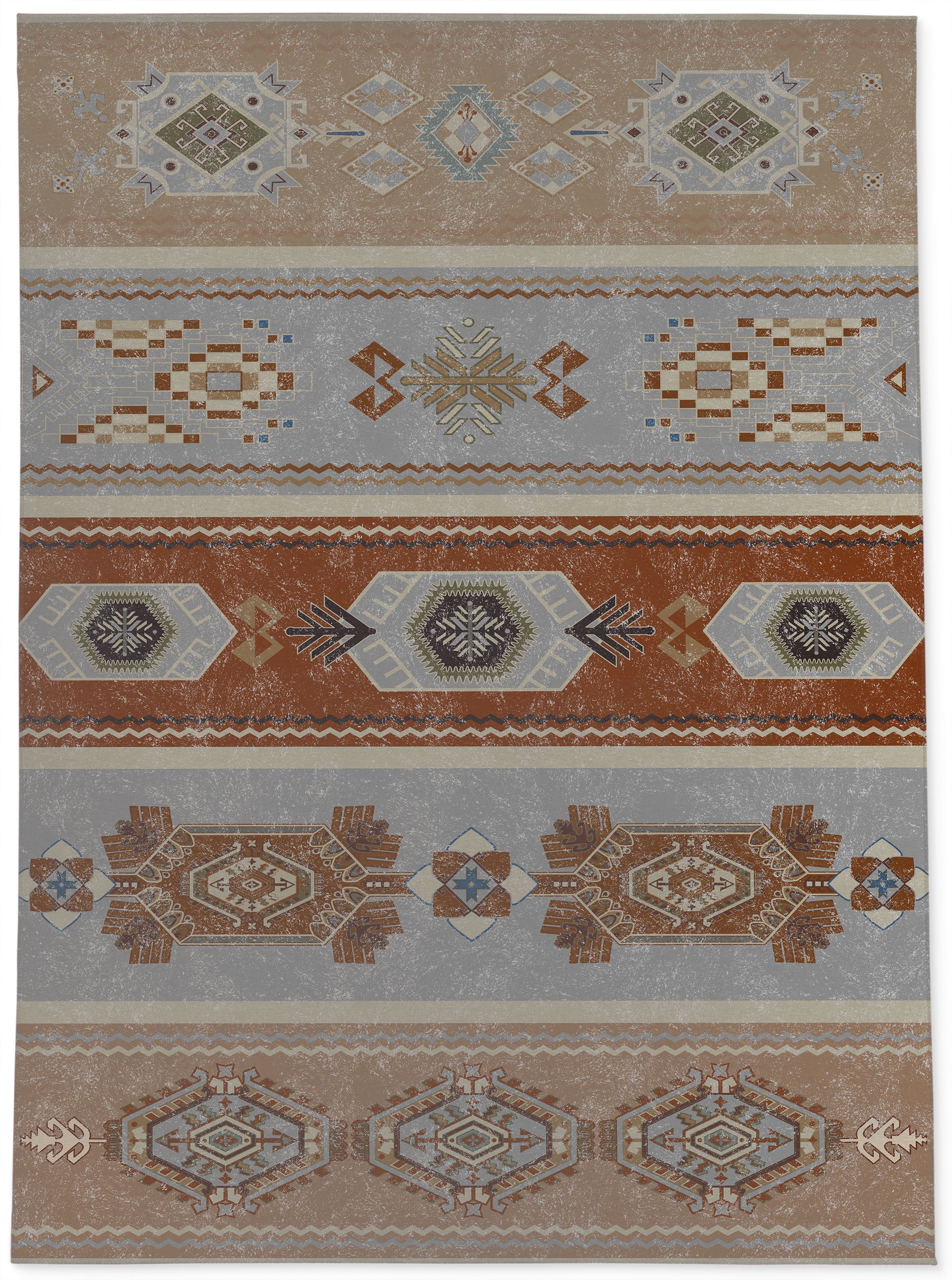 KUCCI TERRACOTTA Outdoor Rug By Kavka Designs - Walmart.com