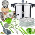 Pressure Canner 23 Qt with Canning Supplies Starter Kit - Canning ...