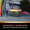Duracell 1000W Portable Power Station, Lithium Backup, Emergency Solar ...