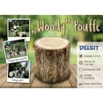 Delsit Lightweight Woody Tree Trunk Looking Outdoor Indoor Pouffe ...