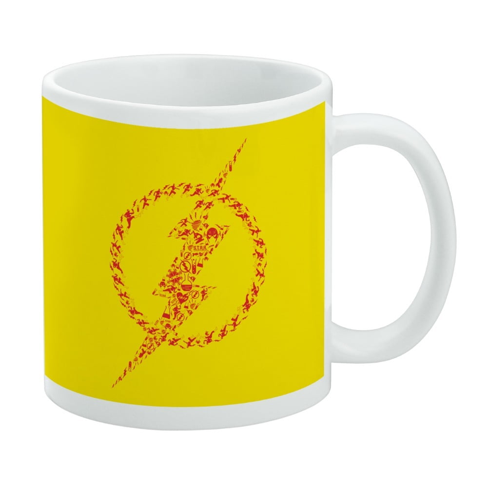 The Flash Flash Icons Logo White Mug - Walmart.com