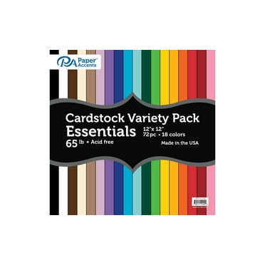 DCWV Single-Sided Cardstock Stack 12"X12" 58/Pkg-Jewel Toned Textured ...