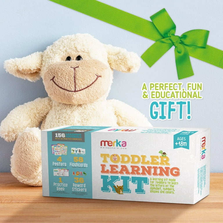 Toddler Learning Kits Merka Toddler Learning Kit: Letters, Numbers ...
