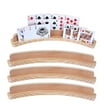 Panorama Wooden Playing Card Holders - Set of 4 - Walmart.com