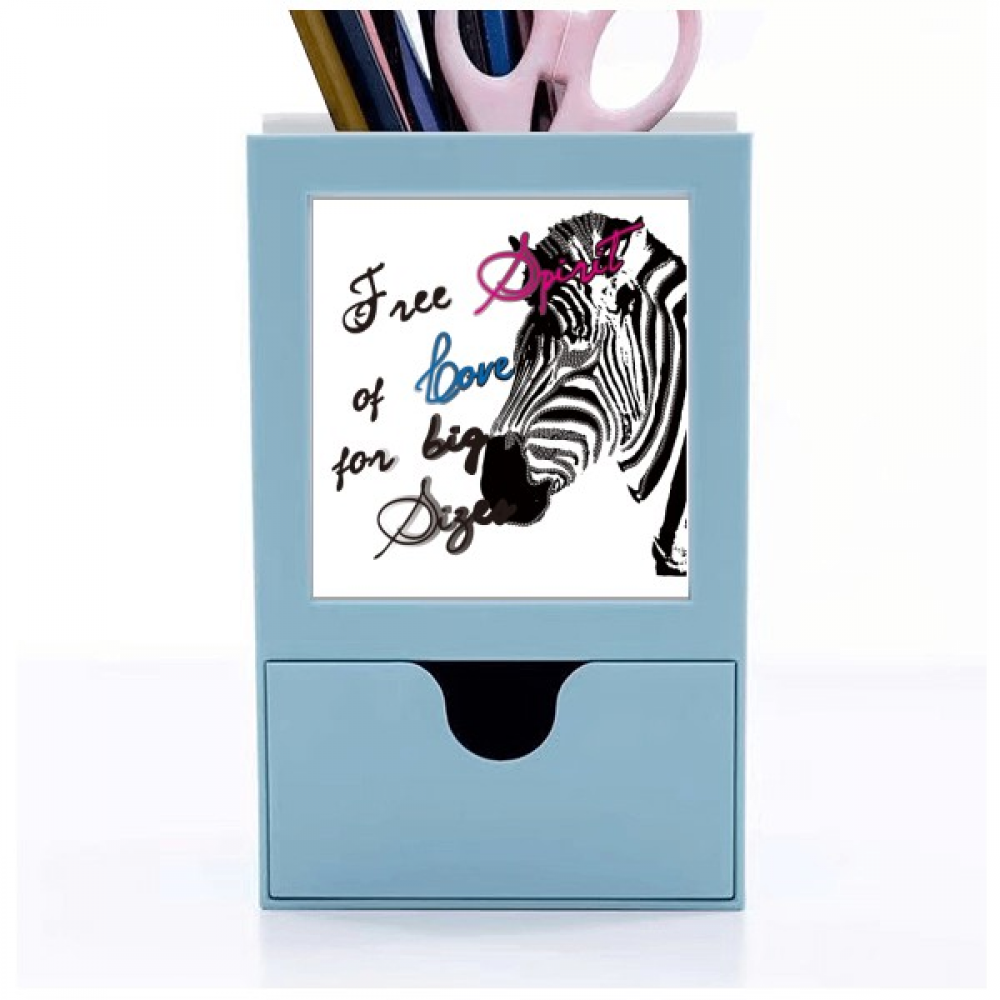 Simple Pinto Picture Letter Animal Desk Supplies Organizer Pen Holder ...