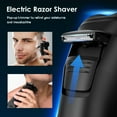 Nicebay Electric Razor, Wet Dry Shaver for Men, 4D Floating Head, LCD ...
