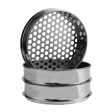Stainless Steel Round Hole Sieve Mushroom Sieve Walnut Sieve Fungus ...
