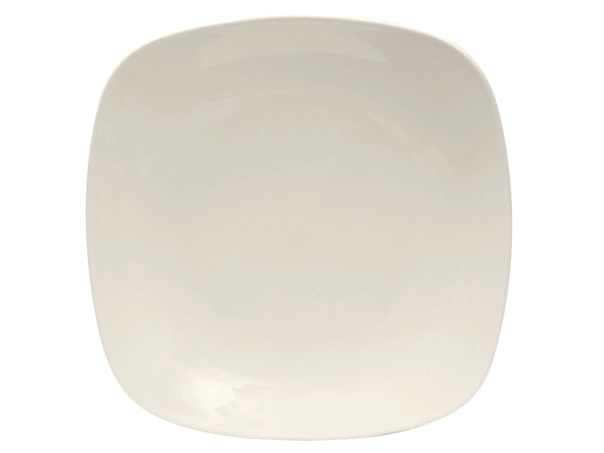 Tuxton Modena Pearl White 11-1/8-Inch Square Plate, Pack of 12 ...