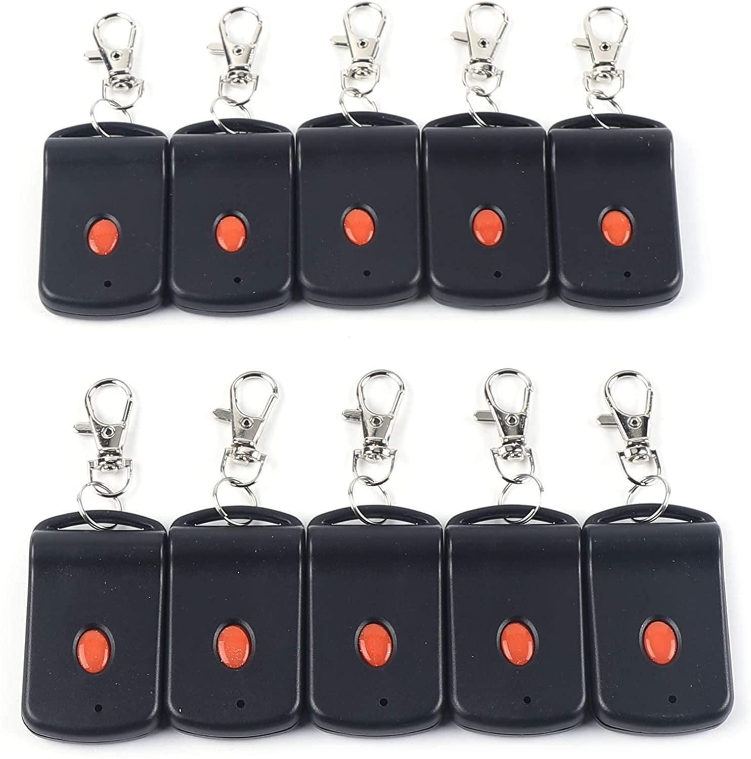 DENEST 10 Pack Garage Door Remote Control MCS308911 Plastic Garage Door ...