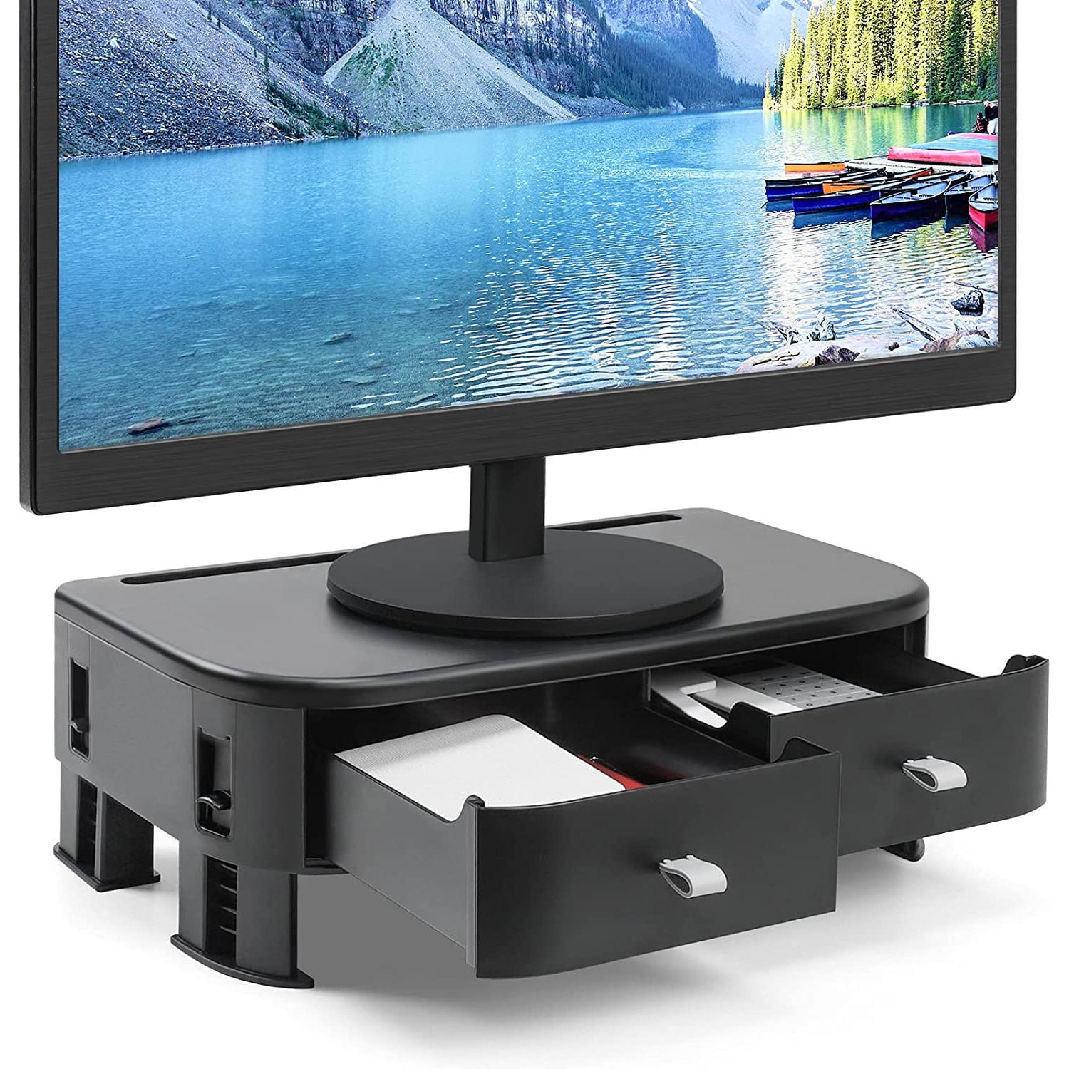 Click here for Moustache Adjustable Heights Computer Monitor Stan... prices