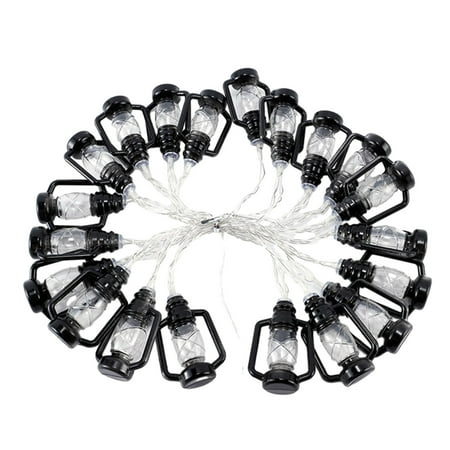 RKSTN Lights Black Lantern String Light Retro Horse Lantern Nostalgic ...