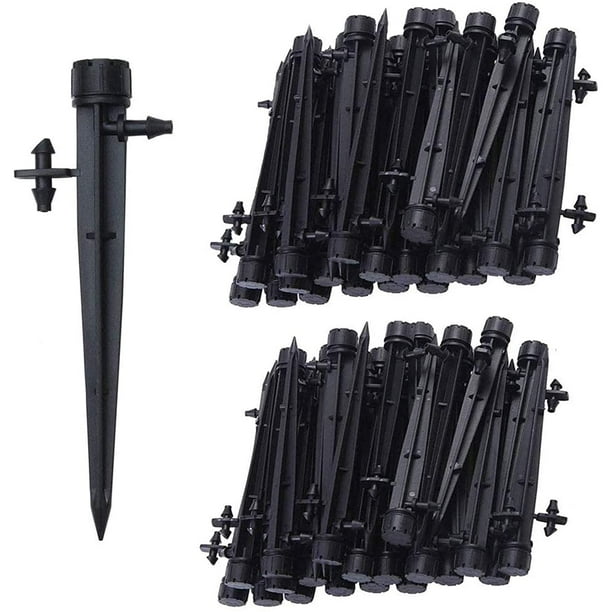 SHAR 100 Irrigation System Drops (Black), Universal 360 Degree ...