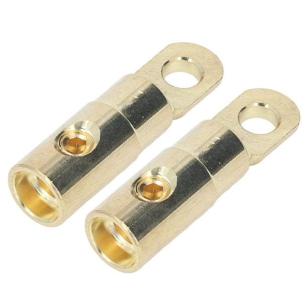 Screw Ring Connector,Pair Power Battery O Battery Ring Terminal Screw ...