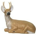 Solid Rock Stoneworks Large Laying Buck Concrete Statue, 26" Tall ...