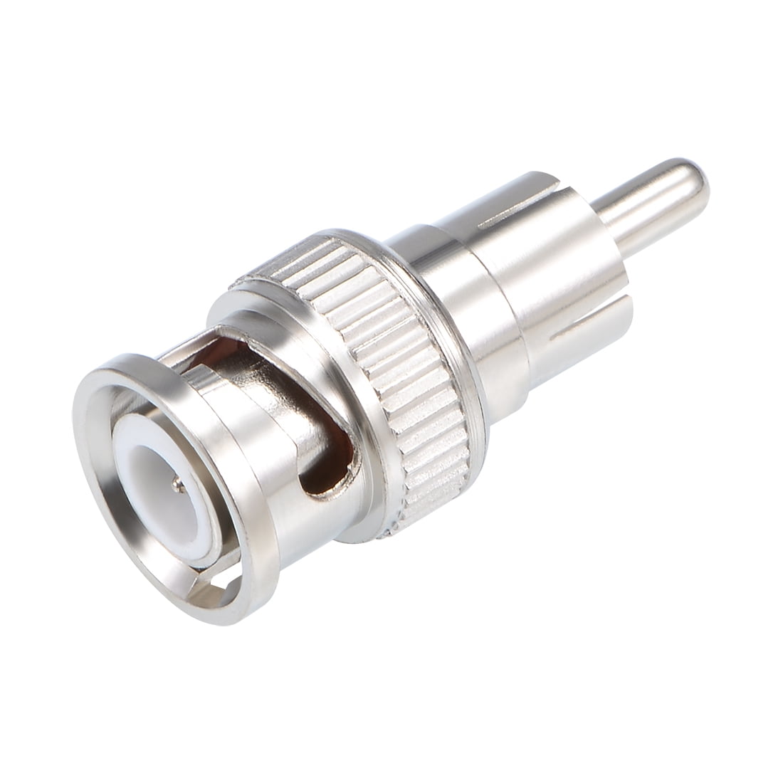 BNC Male to RCA Male Adapter Coaxial Cable Connector for CCTV Security ...
