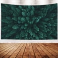 Forest Nature Tapestry - Pine Tree Evergreen Fir Forest Wall Hanging ...