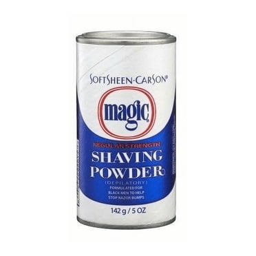 Magic Shaving Powder Blue Regular Strength 5 oz - Razorless Shaving ...