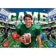 Football Game Time Backdrop Football It's Game Time Background for Boys ...