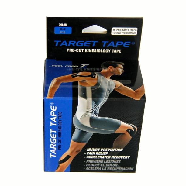 Cinta Kinesiológica Target Tape 16 Tiras Precortadas | Bodega Aurrera en línea