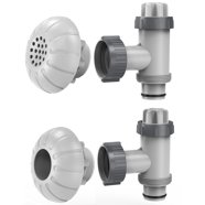 Intex Compatible On/Off Plunger Valve with Strainer & Threaded ...