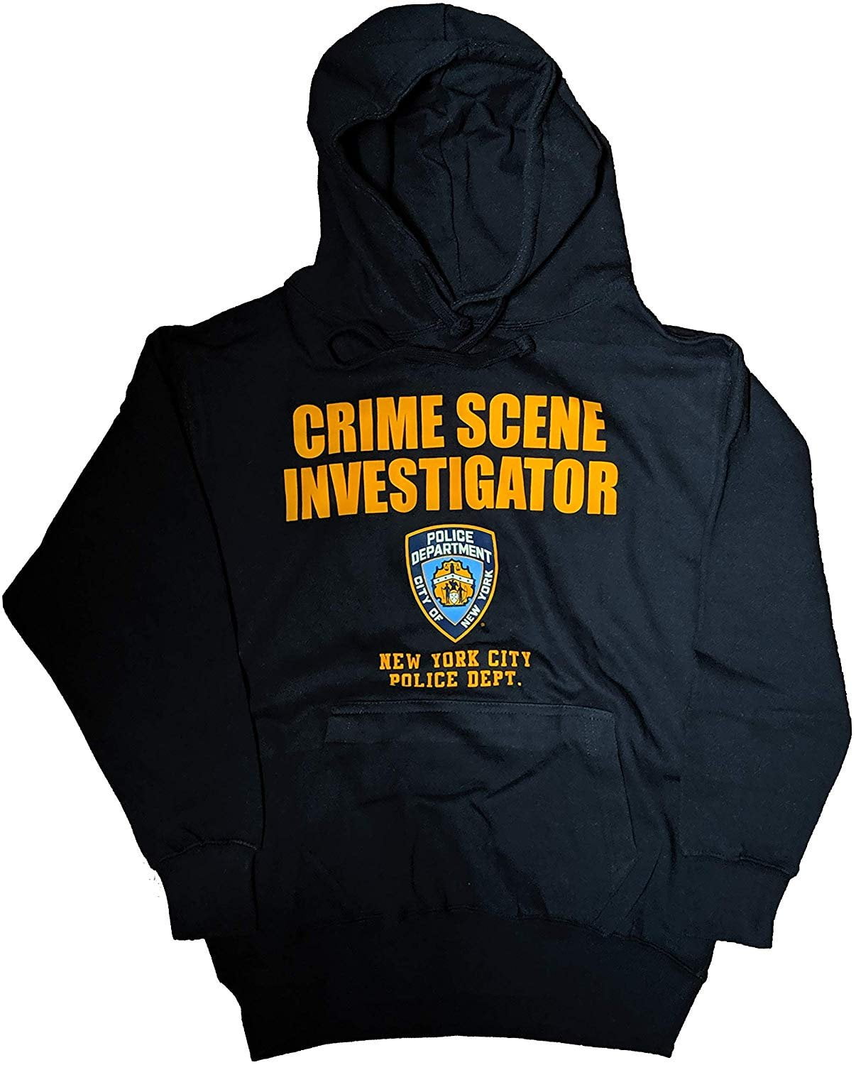 NYPD Crime Scene Investigation Hoodie CSI Sweatshirt Navy Blue Xl ...