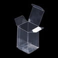 8Pcs Rectangle Transparent Plastic PVC Box Gift Packaging Waterproof ...