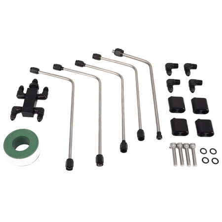 Coolant Crossover Kit, Steam Port Crossover Kit CNC Aluminum Long ...